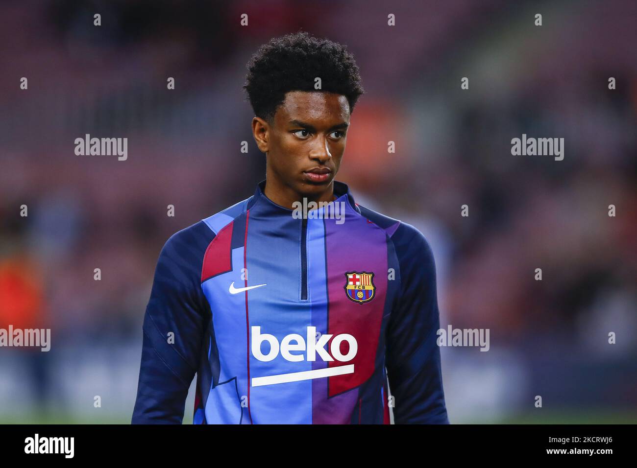 31 Alex Balde of FC Barcelona during the La Liga Santader match between ...