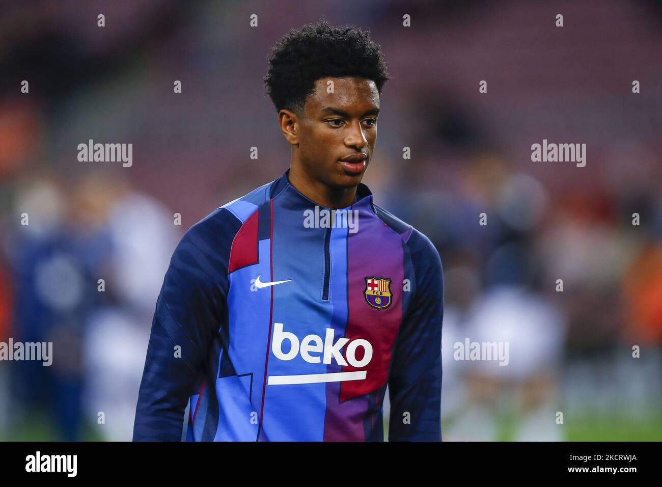 31 Alex Balde of FC Barcelona during the La Liga Santader match between ...