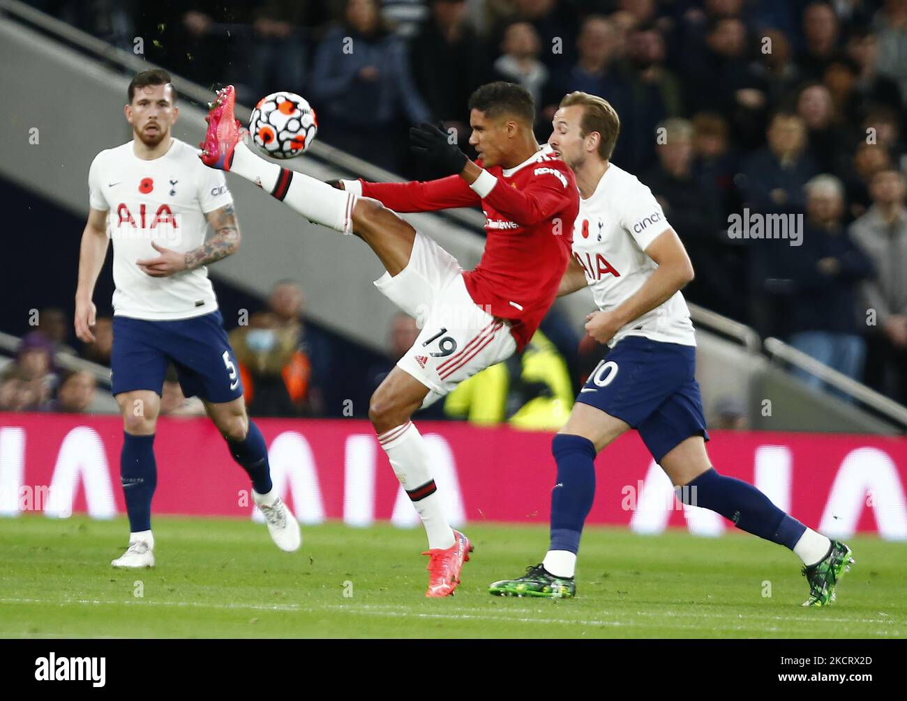 Manchester United's Rapha?e Varane during Premier League between ...