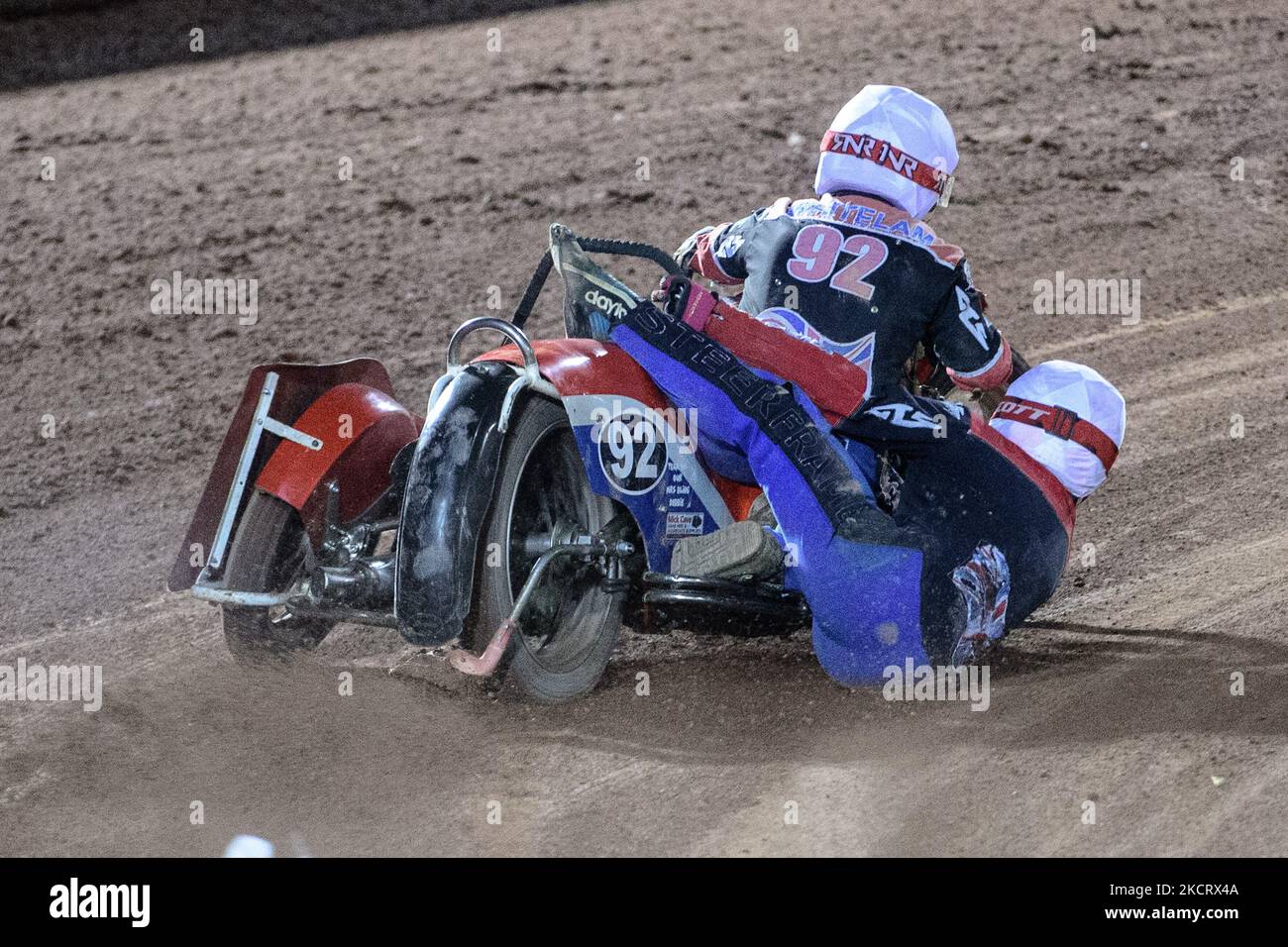Paul Whitelam & Richard Webb in action during the Manchester Masters ...