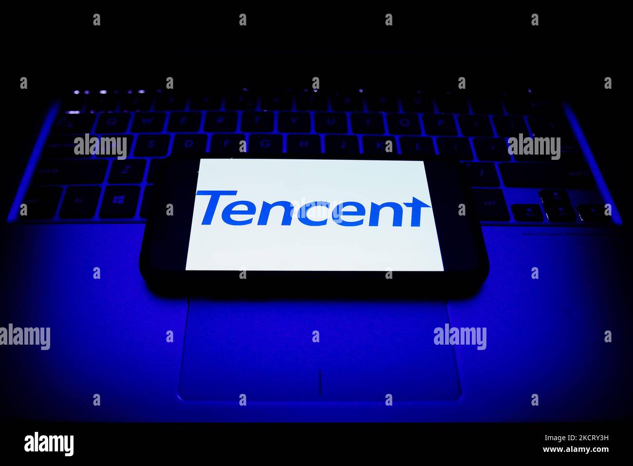 Tencent logo hi-res stock photography and images - Alamy