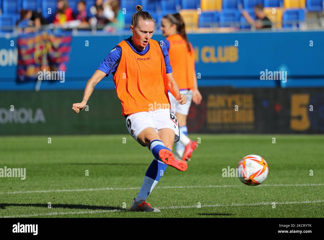 Sanni Franssi during the match between FC Barcelona and Real Sociedad ...