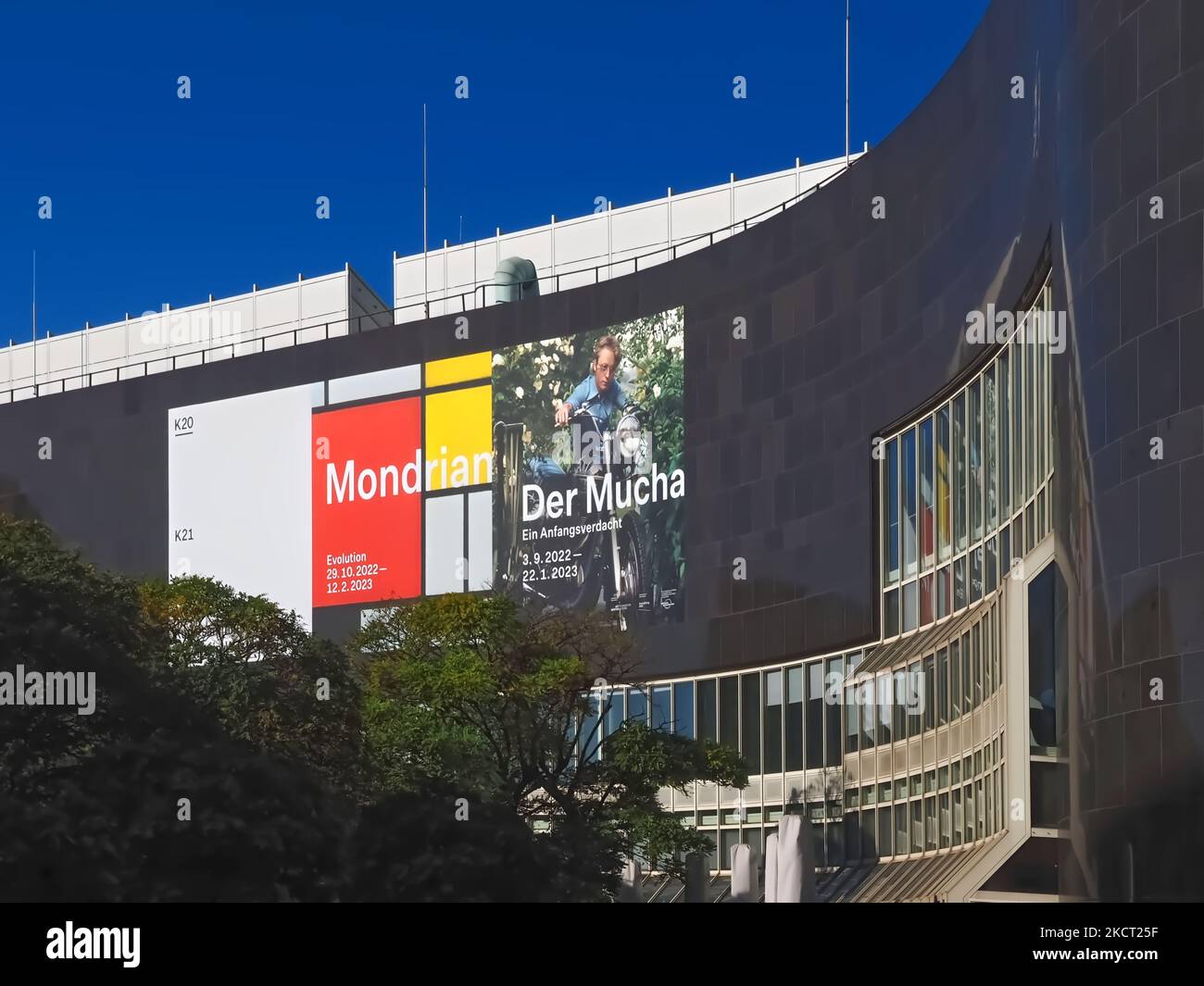 Building of the K20 museum in Duesseldorf Stock Photo - Alamy
