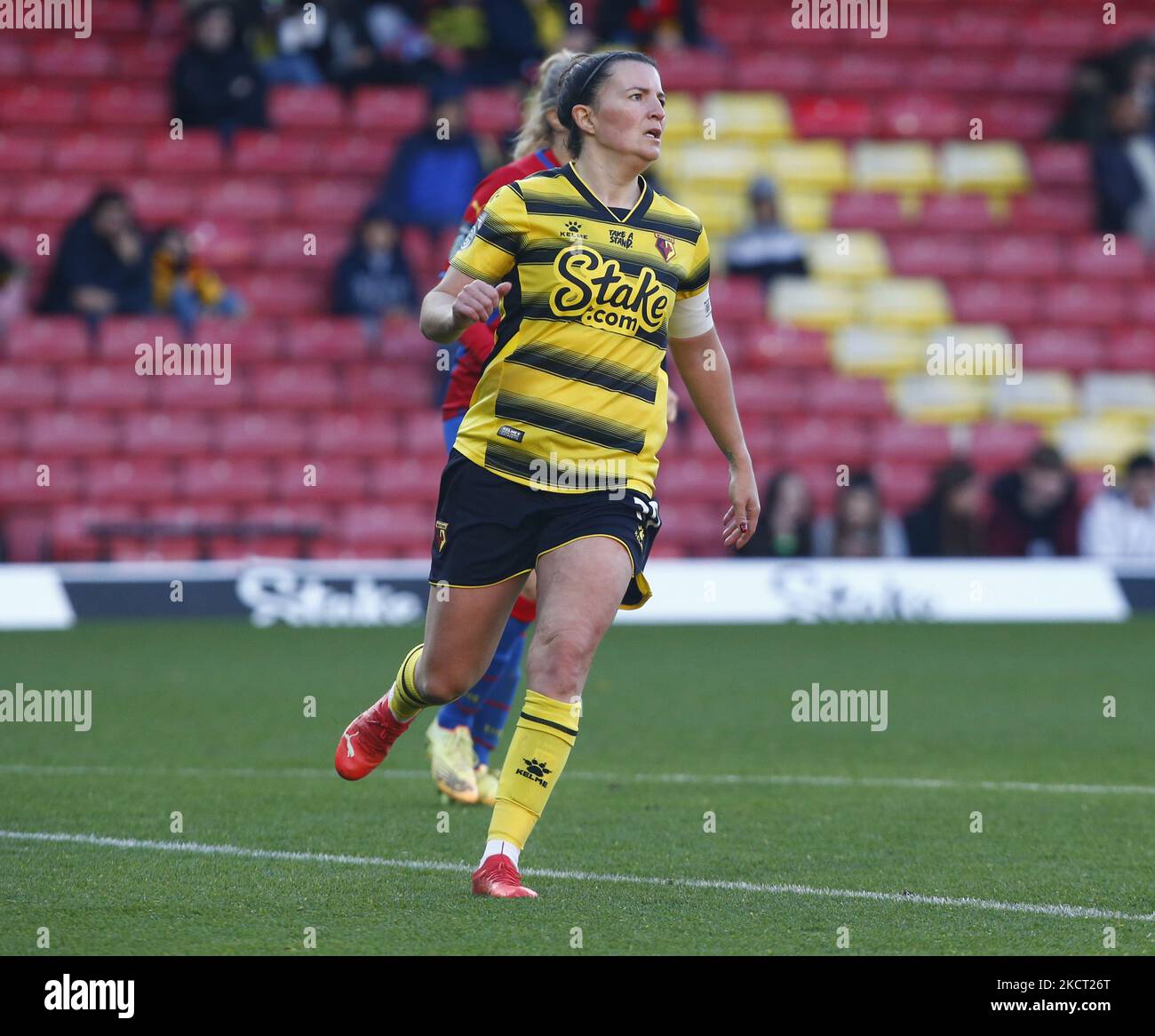 Helen Ward of Watford Ladies during Barclays FA Women's Championship ...