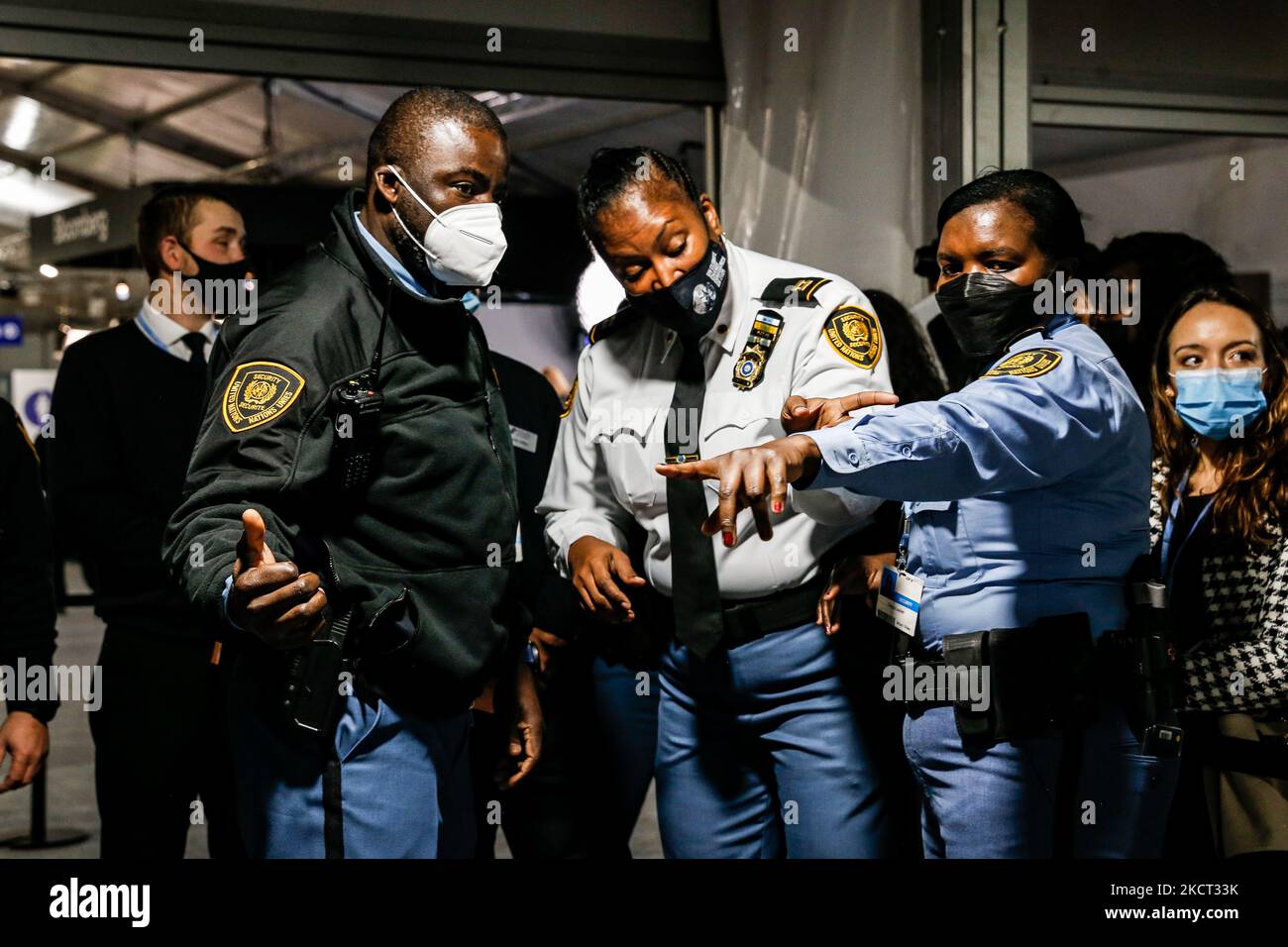 Cop26 security guards hi-res stock photography and images - Alamy