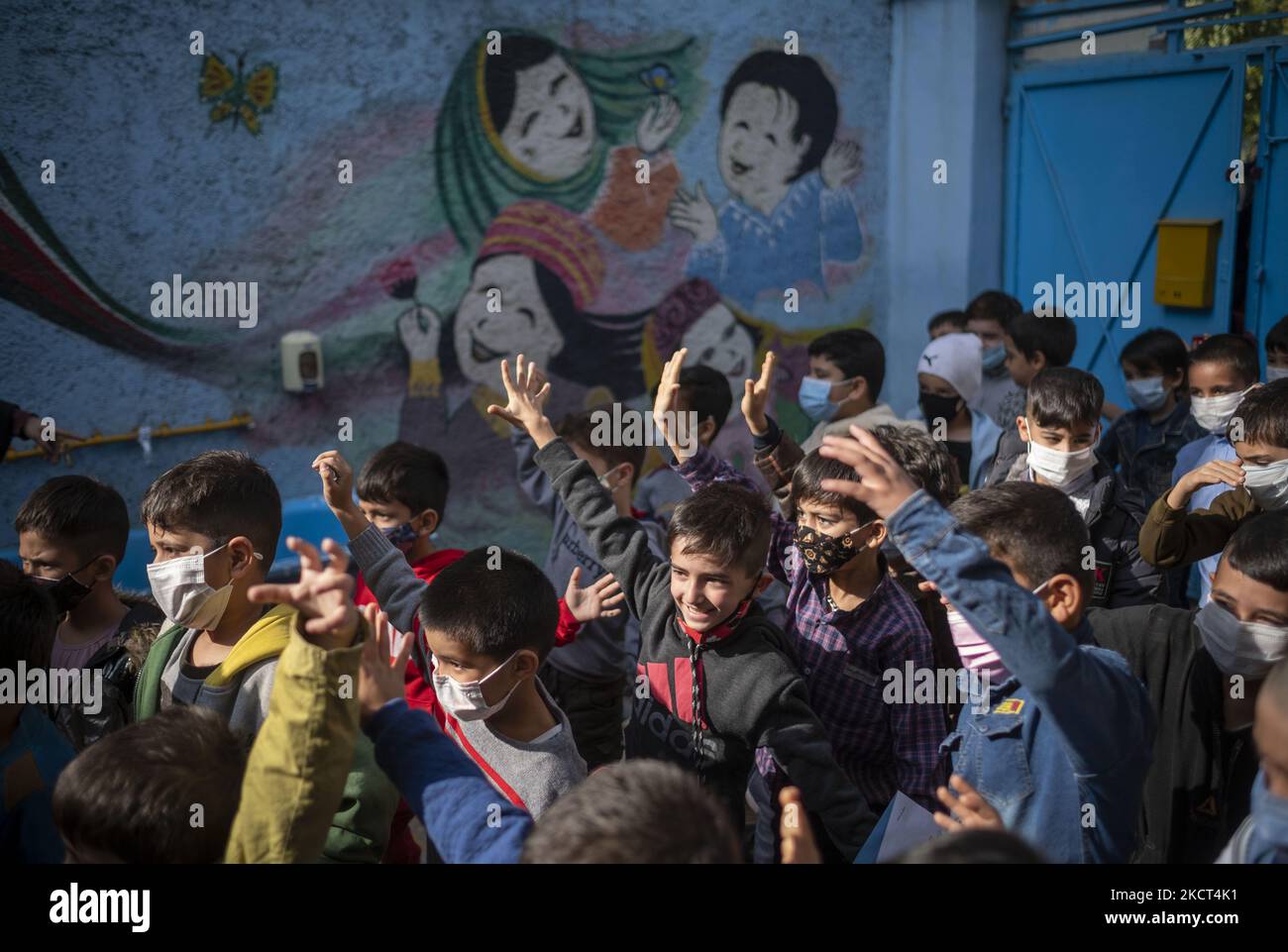 Tehran school children hi-res stock photography and images - Alamy