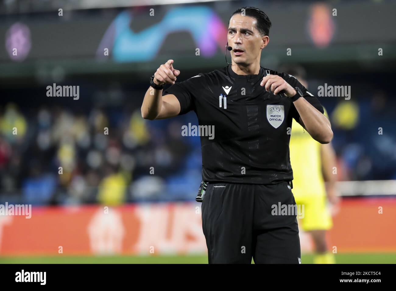 Serdar Gozubuyuk referee during UEFA Champions League match between ...