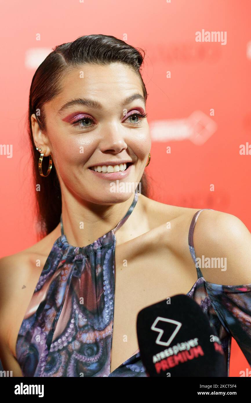 Actress Ana Rujas attends the 'Cardo' photocall at Palacio de la Prensa ...