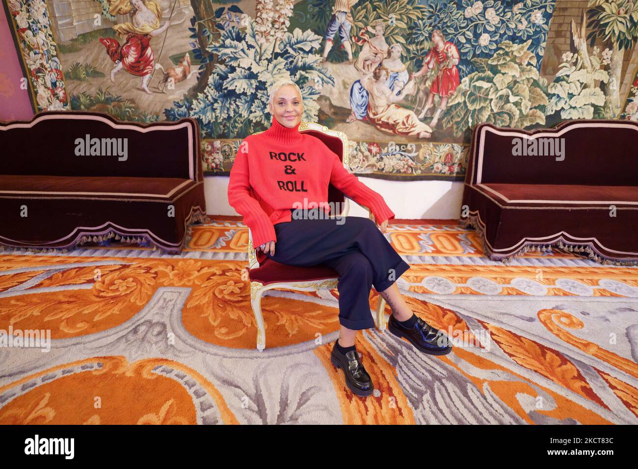 The singer Marisa (Marisa dos Reis Nunes) poses during the portrait ...