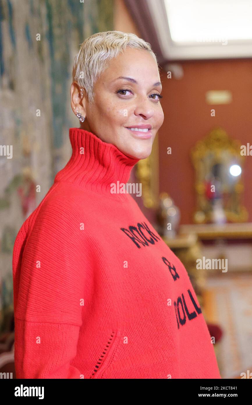 The singer Marisa (Marisa dos Reis Nunes) poses during the portrait ...