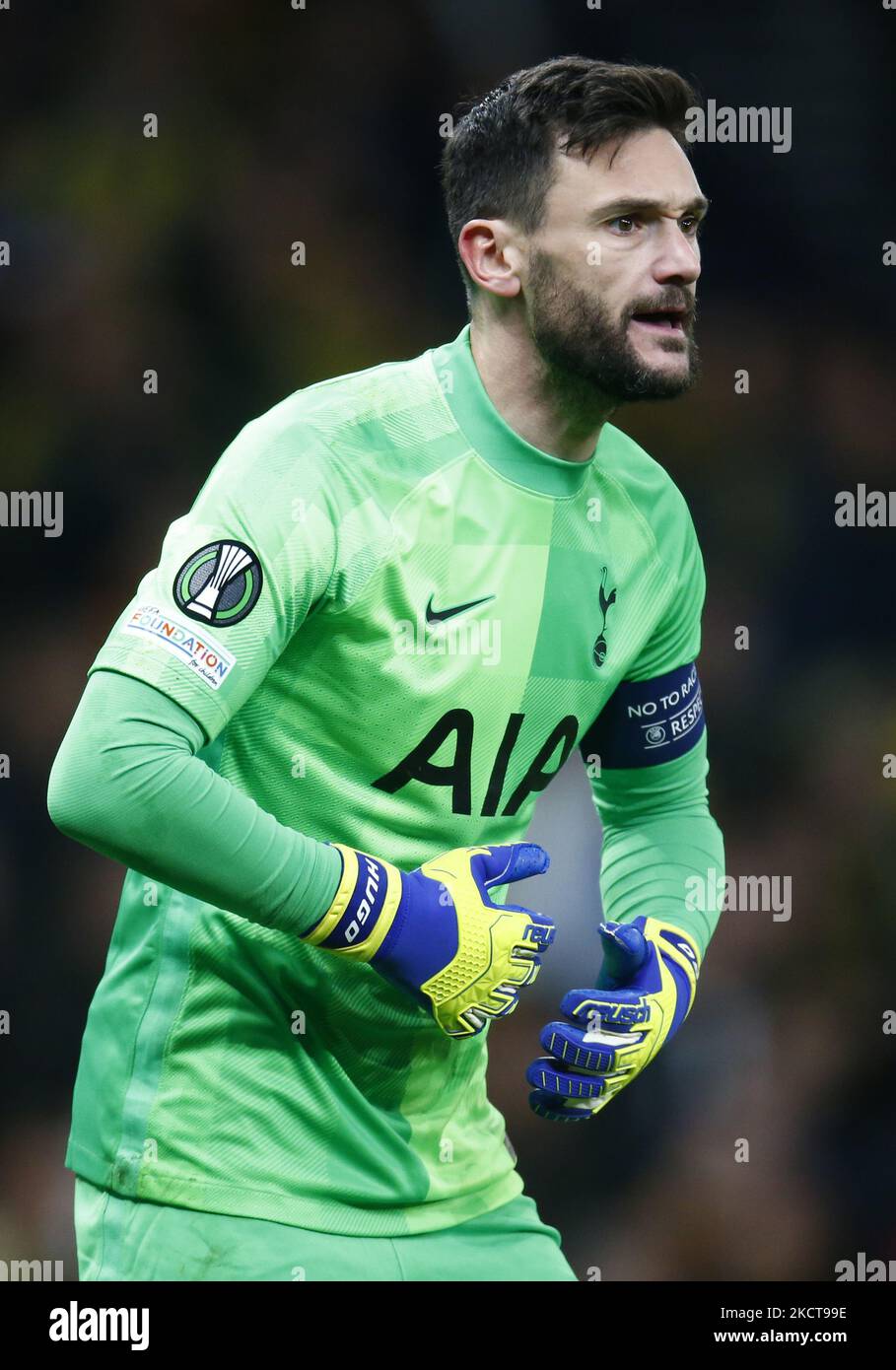 Tottenham Hotspur's Hugo Lloris during Europa Conference League Group G ...