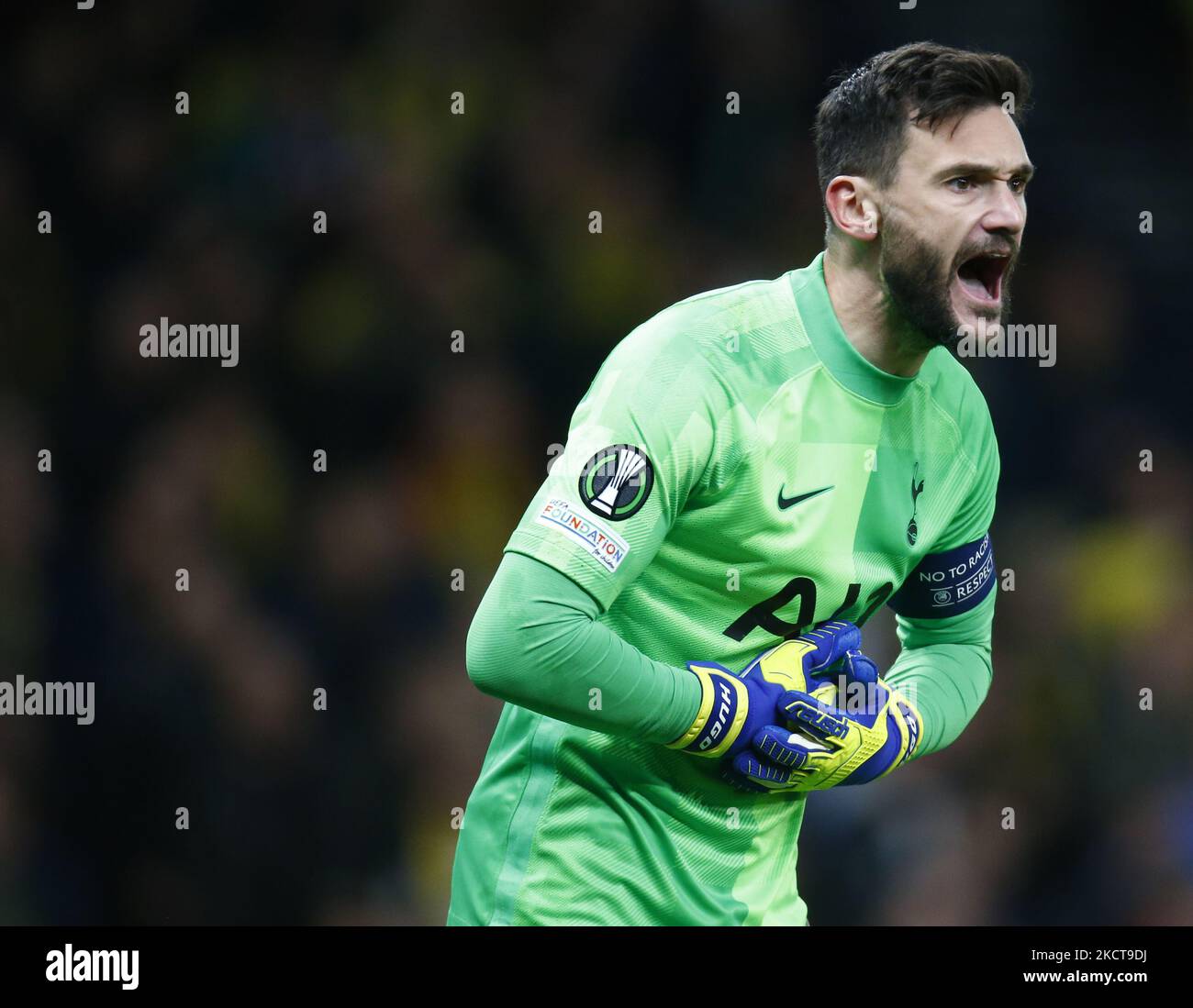 Tottenham Hotspur's Hugo Lloris during Europa Conference League Group G ...