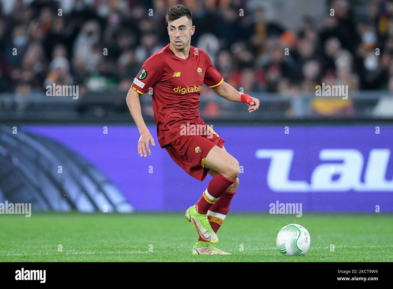 Stephan El Shaarawy of AS Roma during the UEFA Conference League group ...