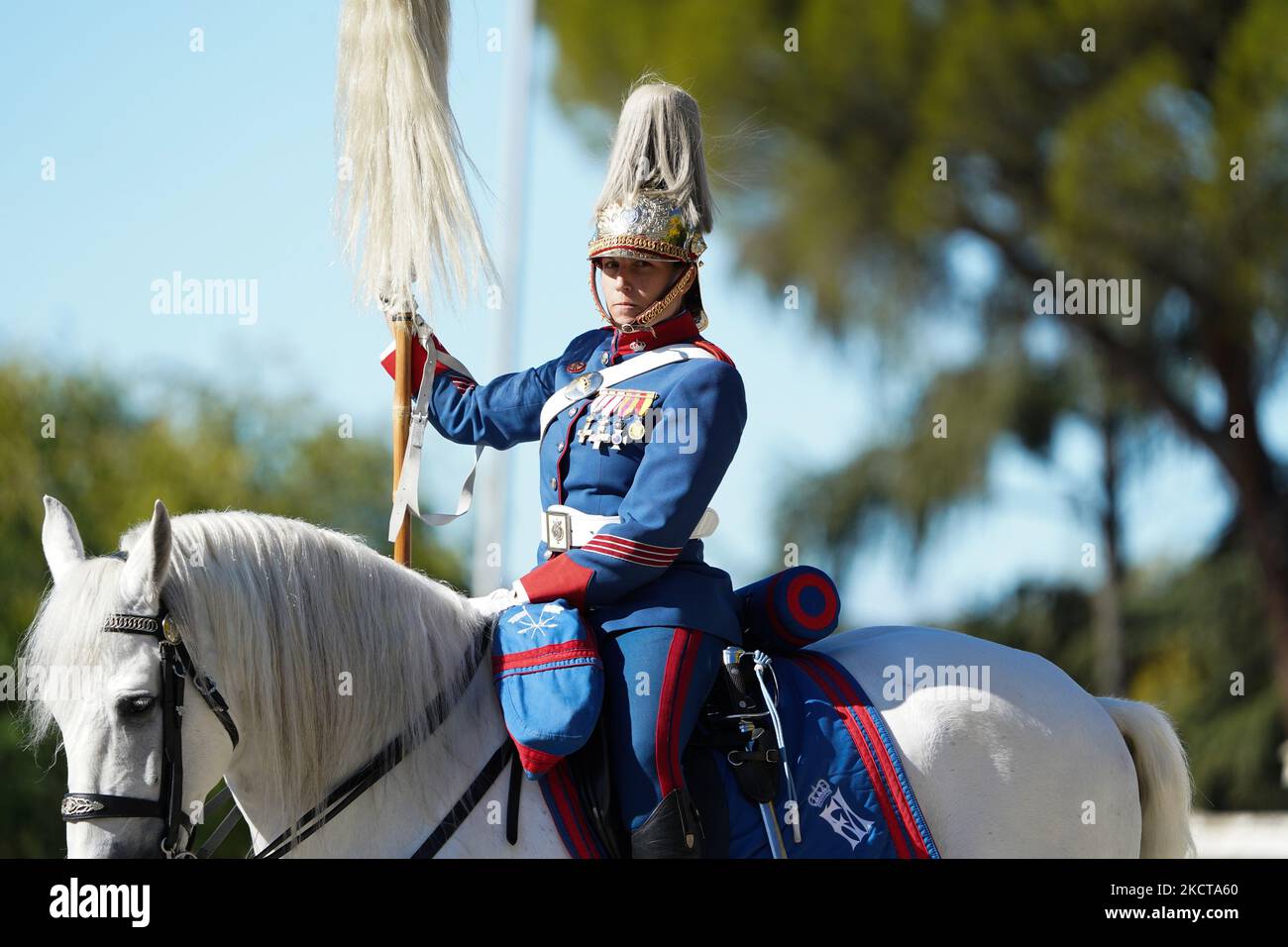 General view of the Swearing Ceremony of the new Royal Guards at the ...