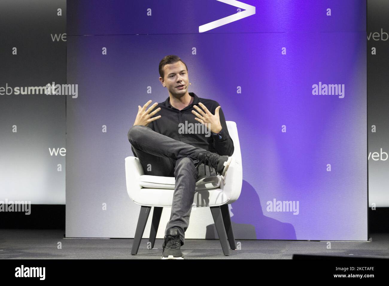 Founder and Dj at Language Sam Feldt ,speaks at Music Notes Stage of ...