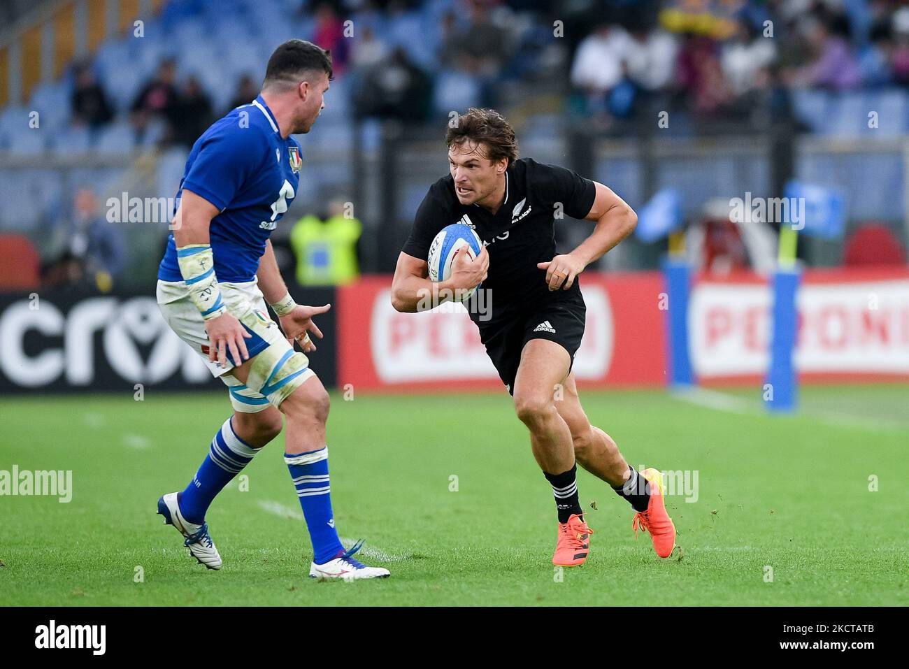 George Bridge of New Zealand All Blacks during the Autumn Nations ...