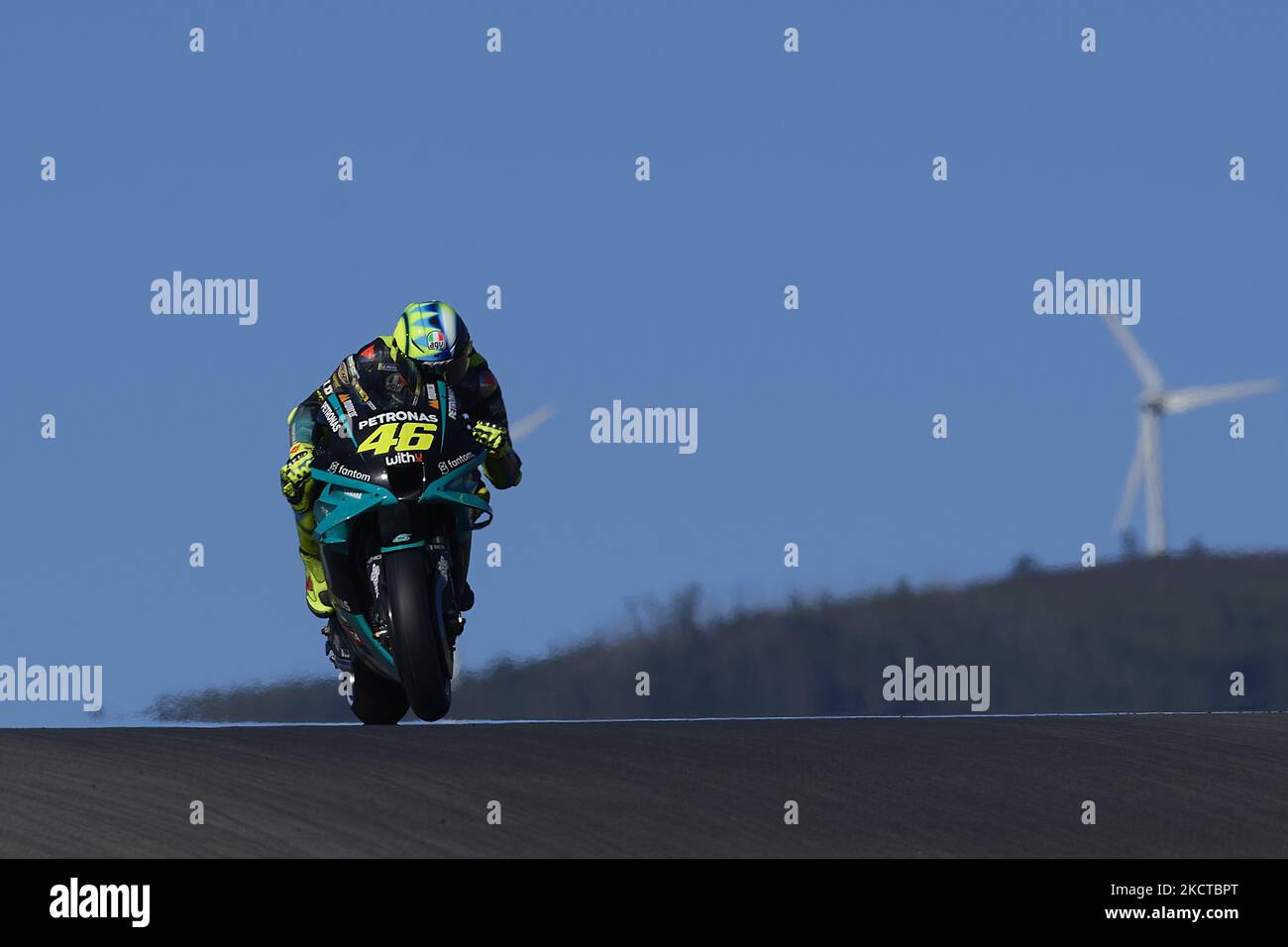 Valentino Rossi (46) of Italy and Petronas Yamaha SRT during the ...