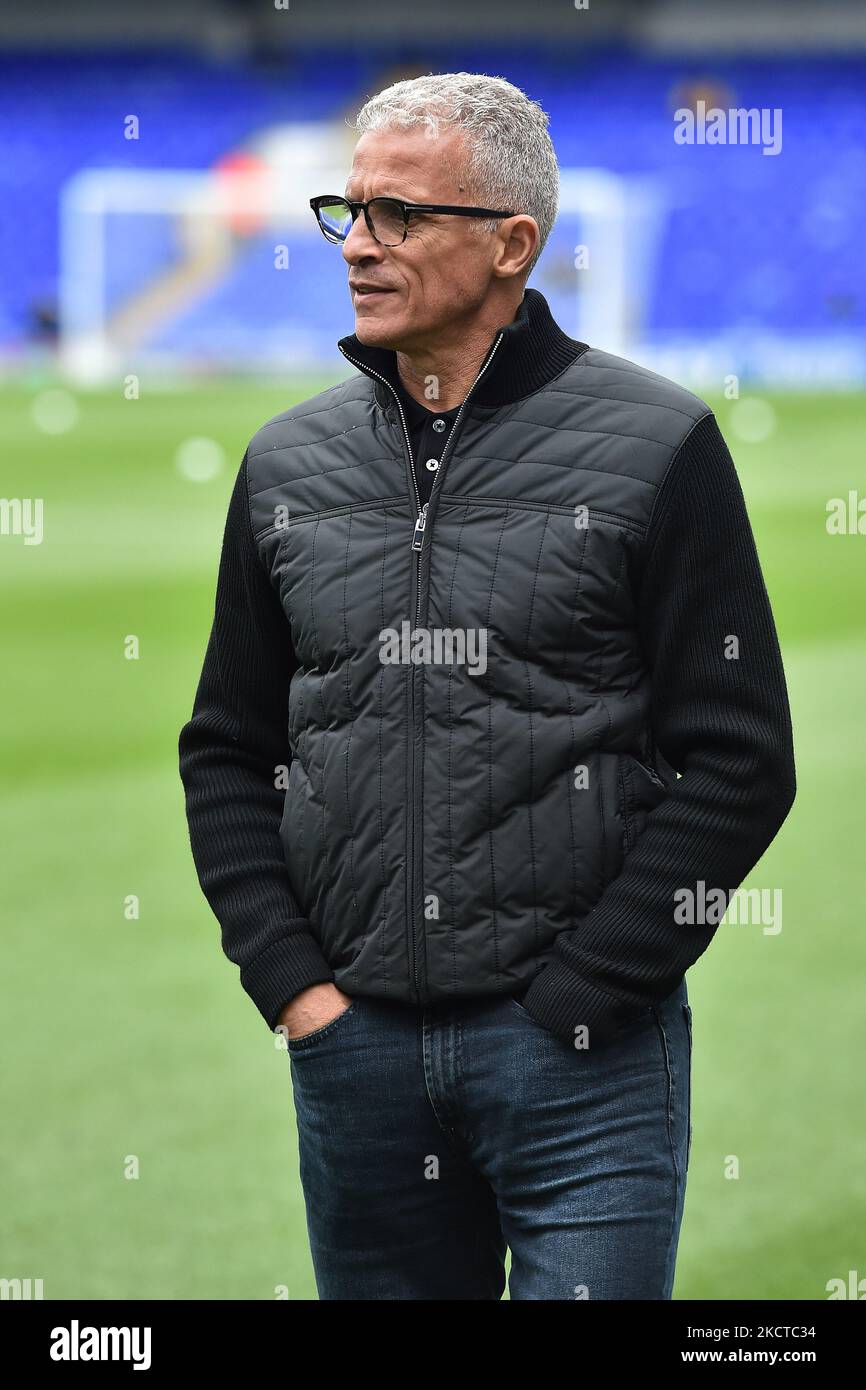 Keith Curle (Manager) of Oldham Athletic during the FA Cup match ...