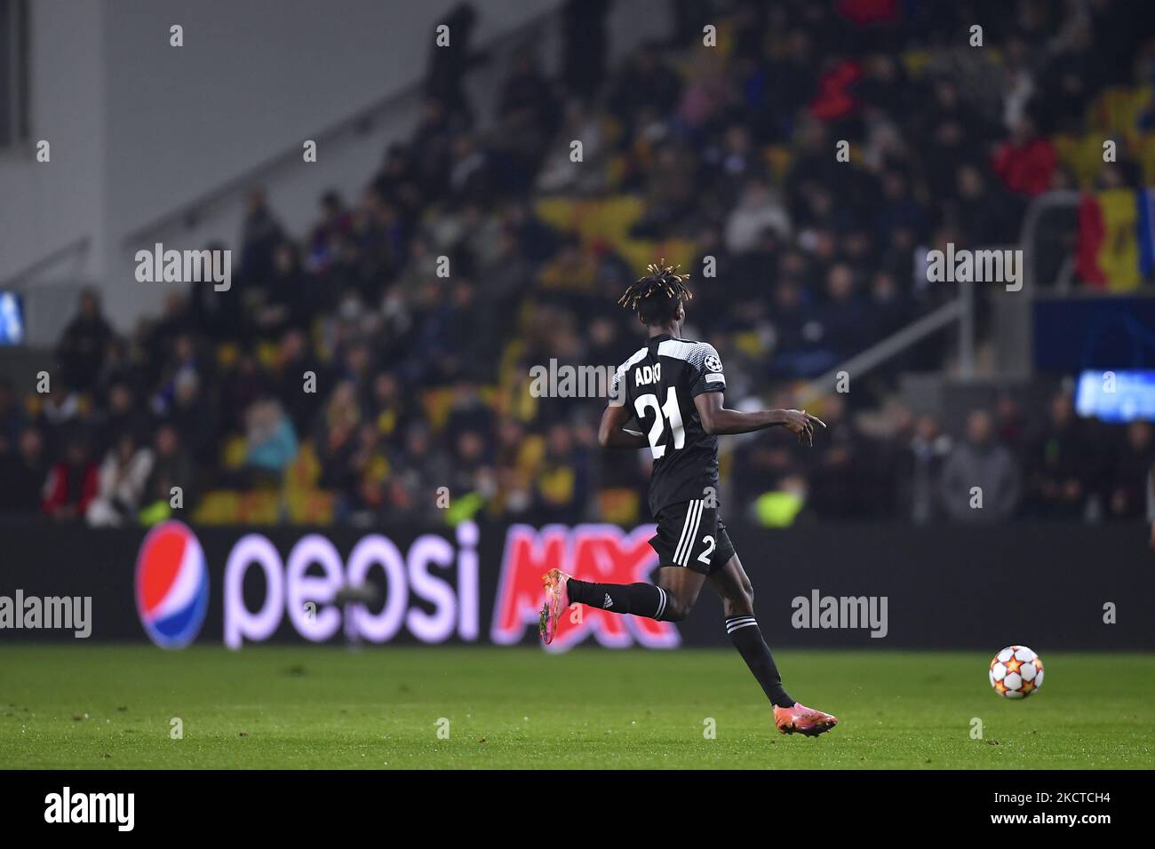 Edmund Addo in action during the UEFA Champions League group D football ...