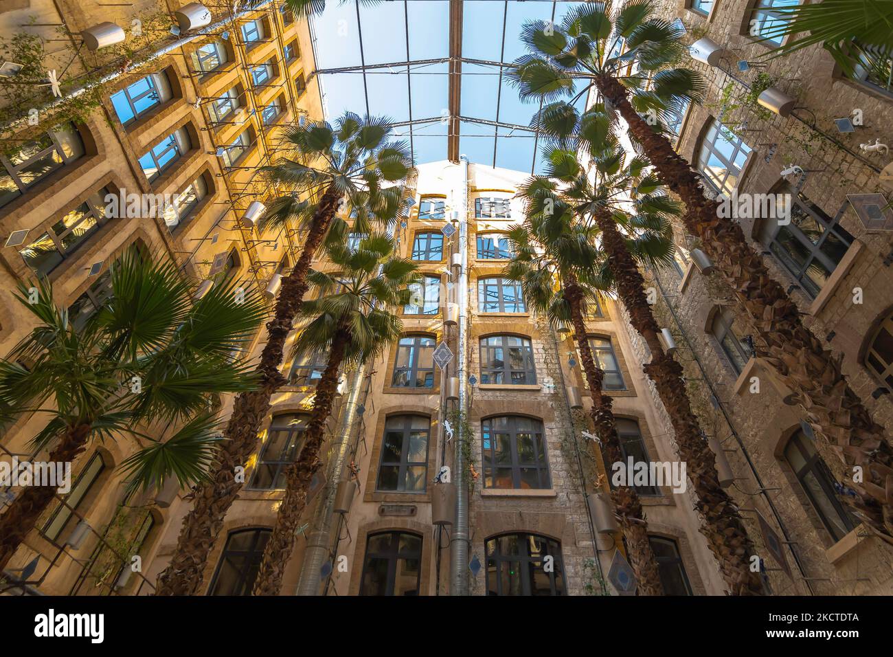 Marseille, docks area Stock Photo - Alamy