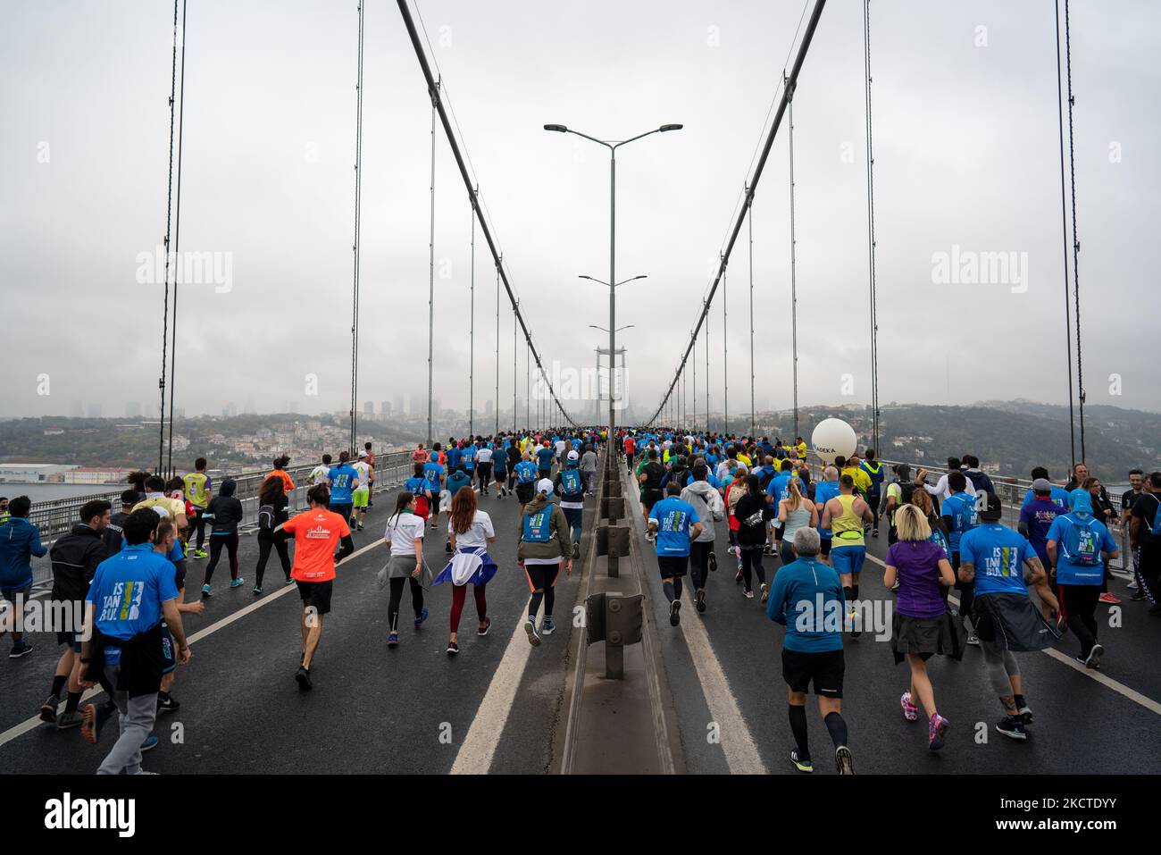 Runners seen on the July 15 Martyrs Bridge, formerly known as the ...
