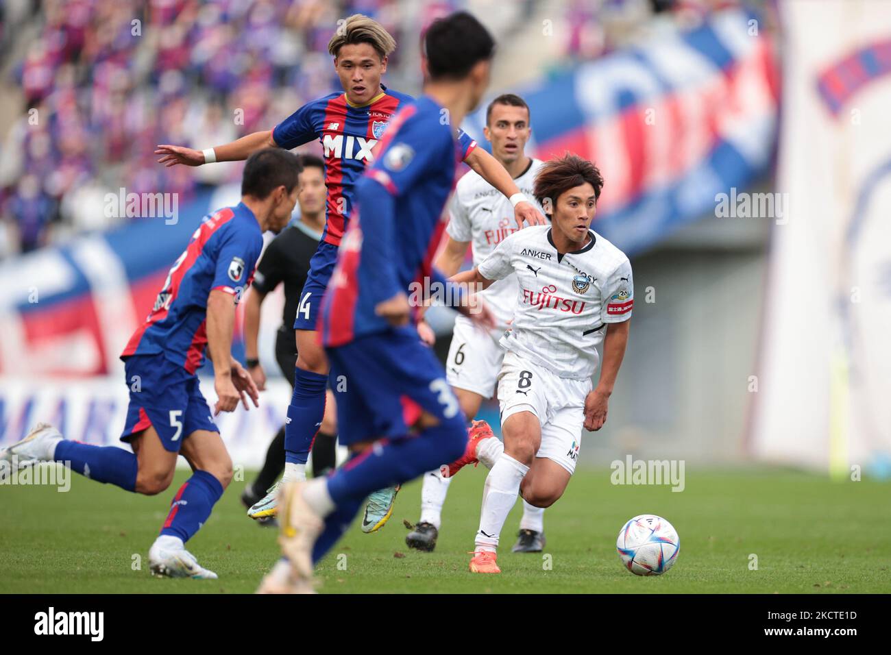Tokyo, Japan. 5th Nov, 2022. (L-R) Kuryu Matsuki (FC Tokyo), Kento ...