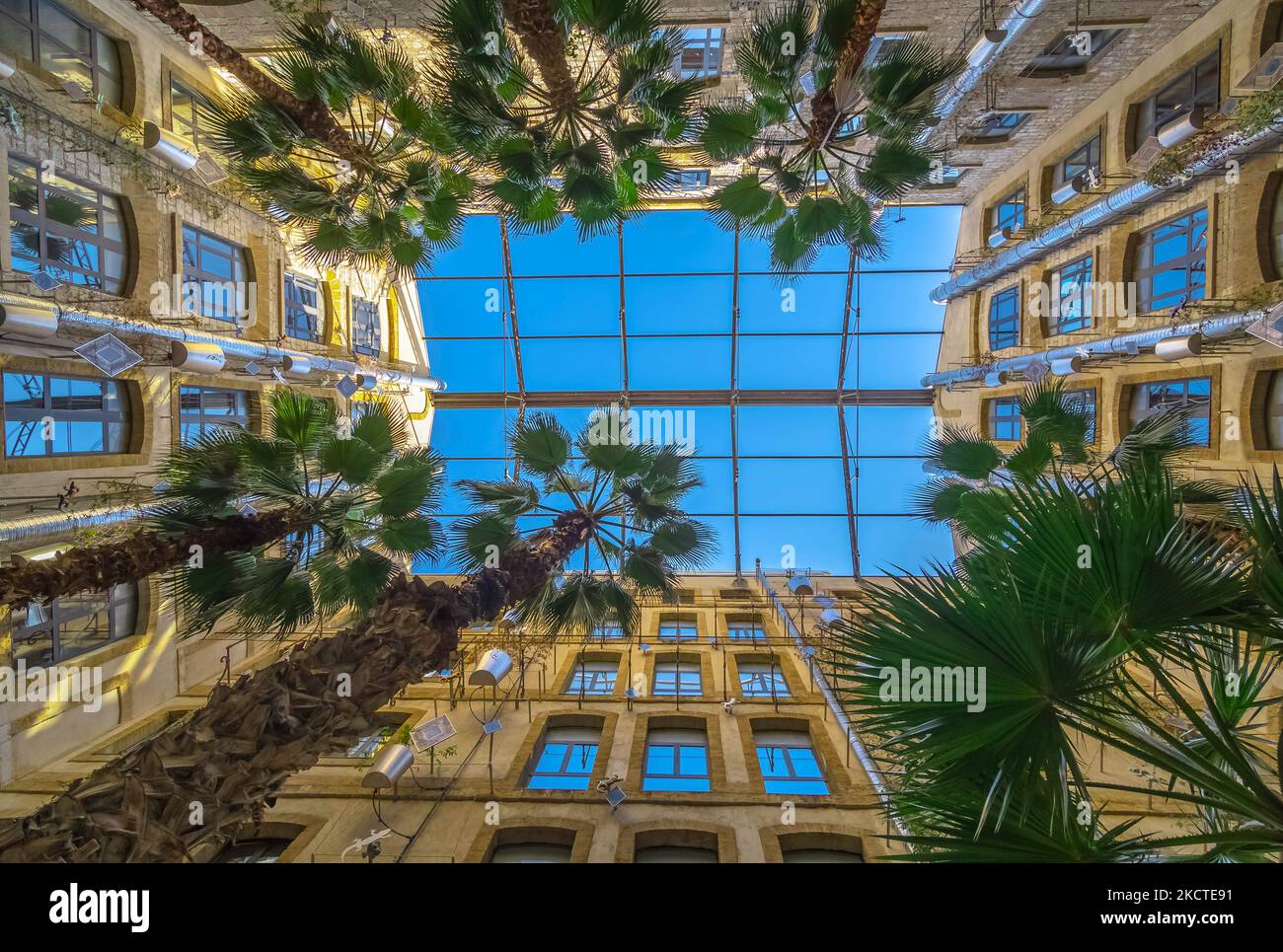Marseille, docks area Stock Photo - Alamy
