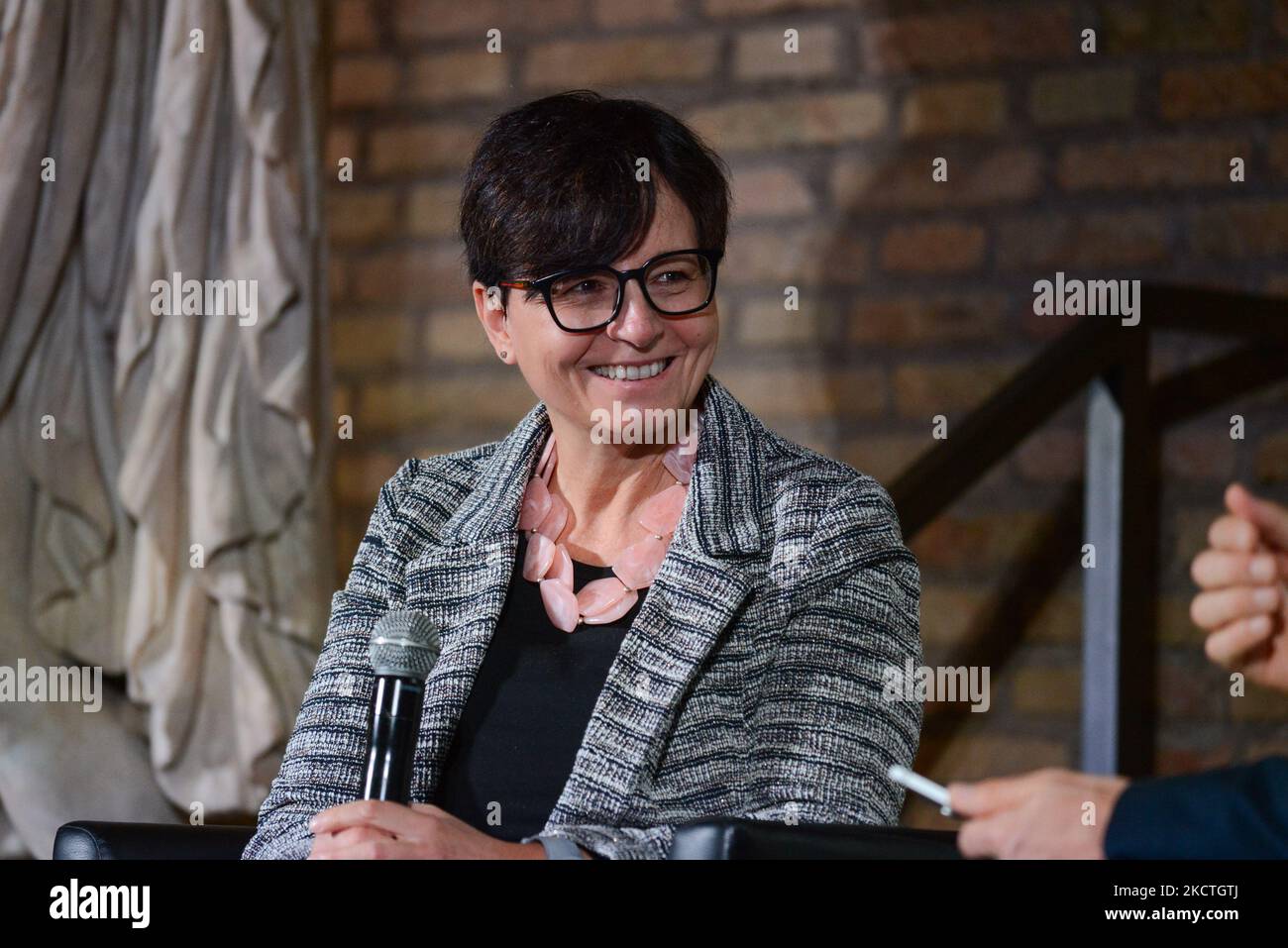 Maria Chiara Carrozza, CNR President during the News The event ...