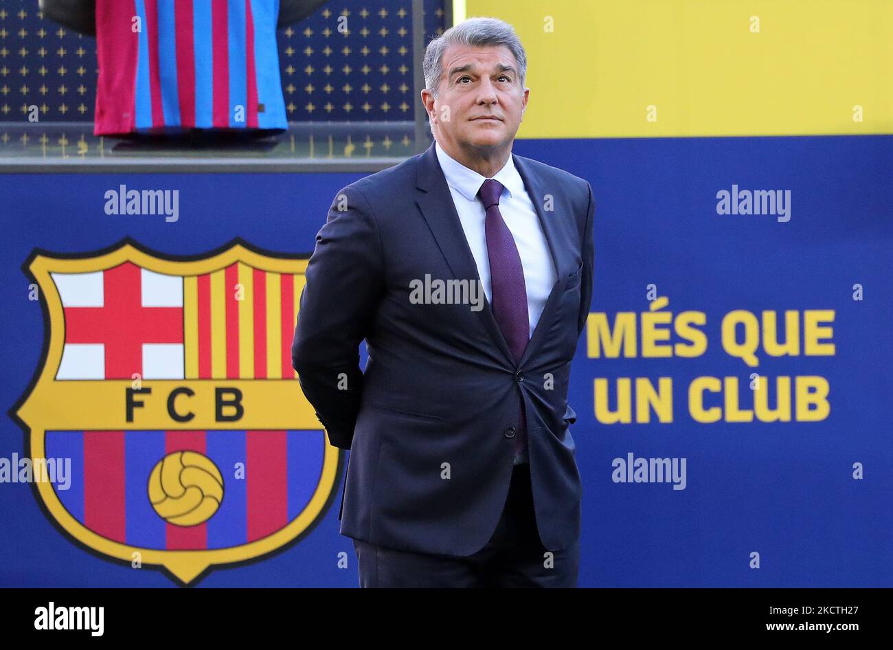 Presentation of Xavi Hernandez as the new coach of FC Barcelona, on ...