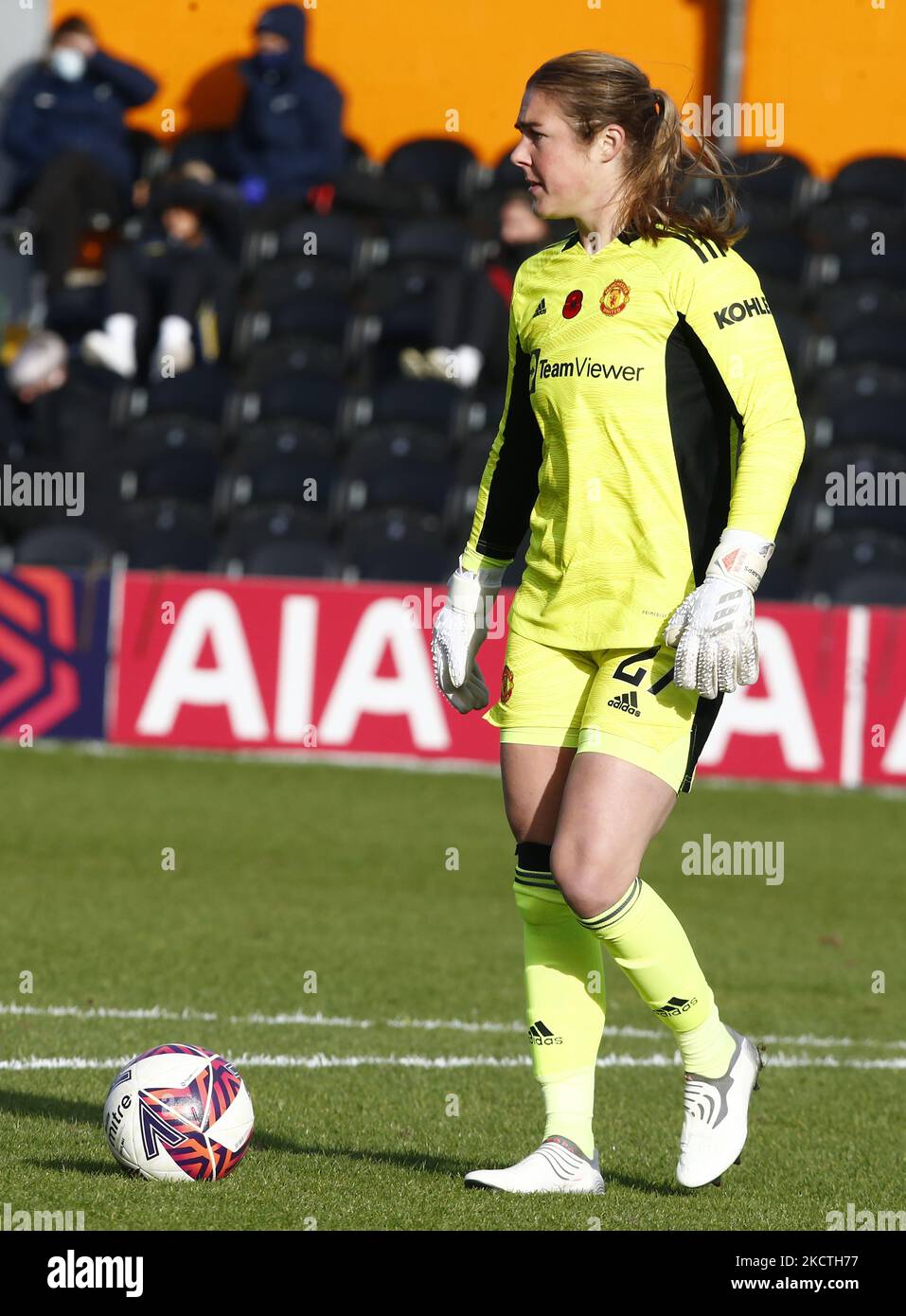 Mary Earps of Manchester United Women during Barclays FA Women's Super ...