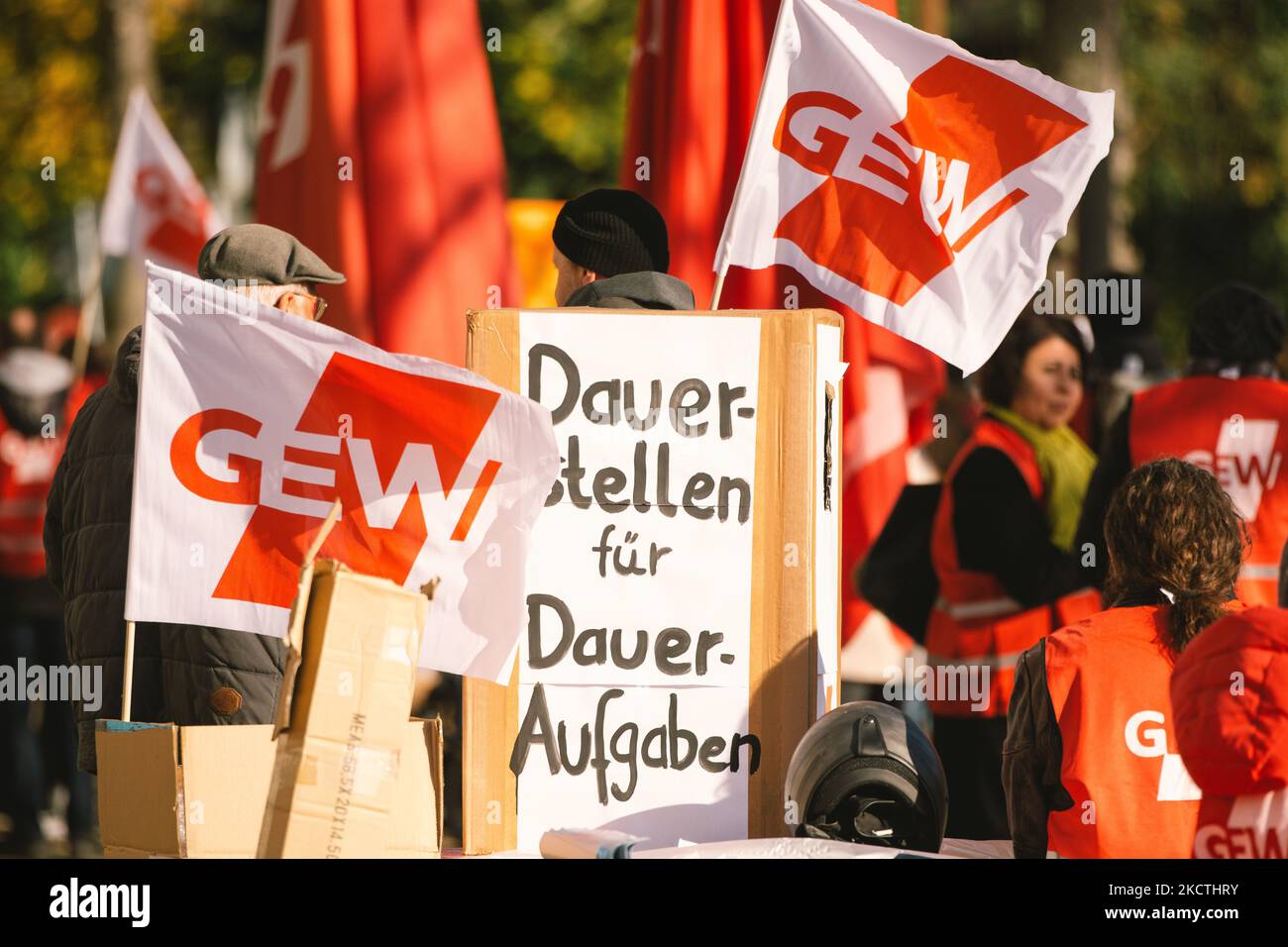 A sign of " permanent positions for permanent tasks " during the ...