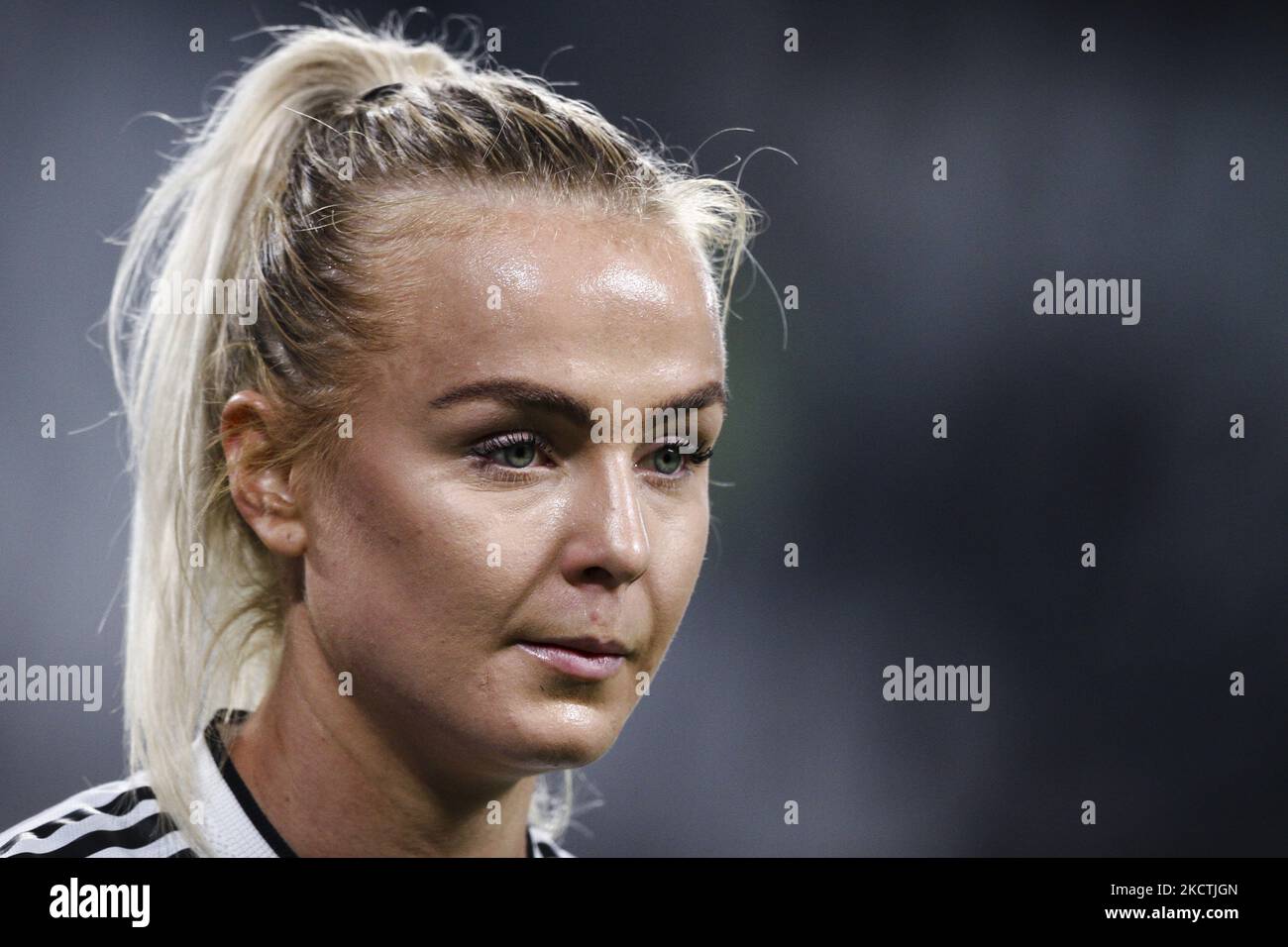 Juventus defender Matilde Lundorf Skovsen (12) looks on during the ...