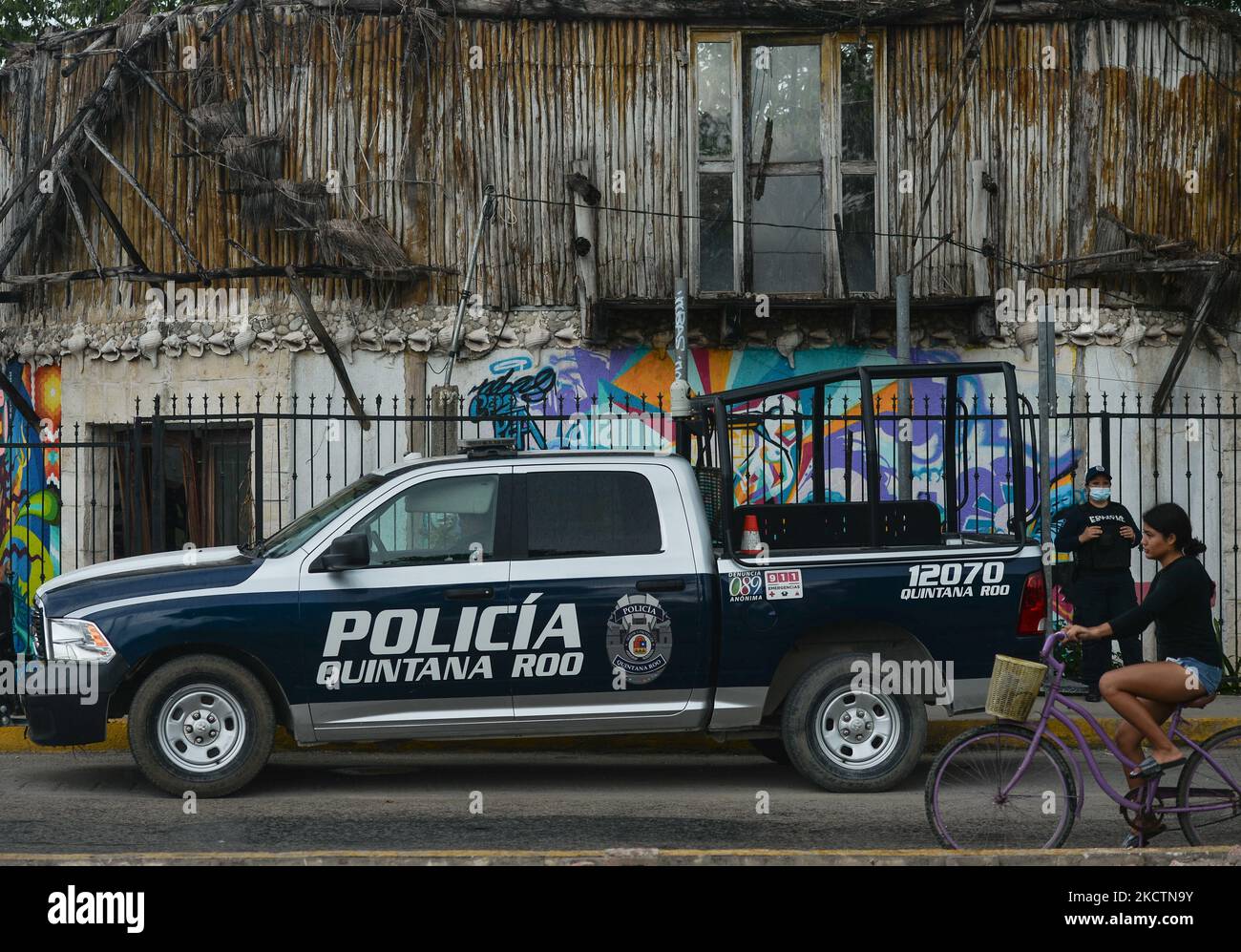 Quintana roo police patrol hi-res stock photography and images - Alamy