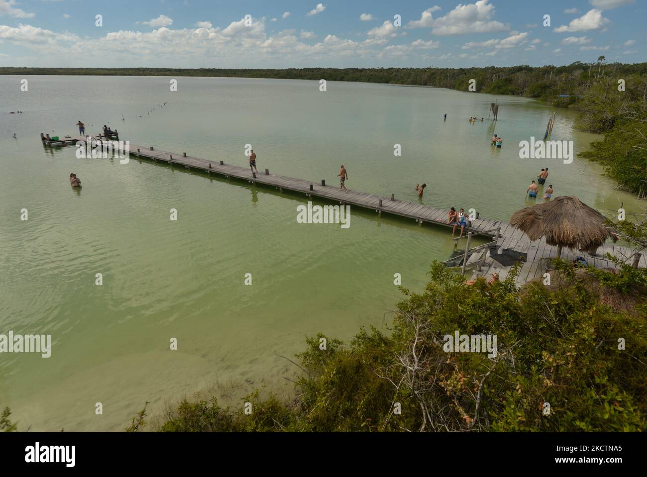 Kaan Luum lagoon, one of Tulum's best-kept secrets. On Wednesday ...