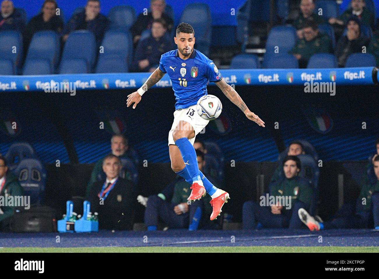 Emerson (Italy) during the FIFA World Cup Qatar 2022 Group C ...
