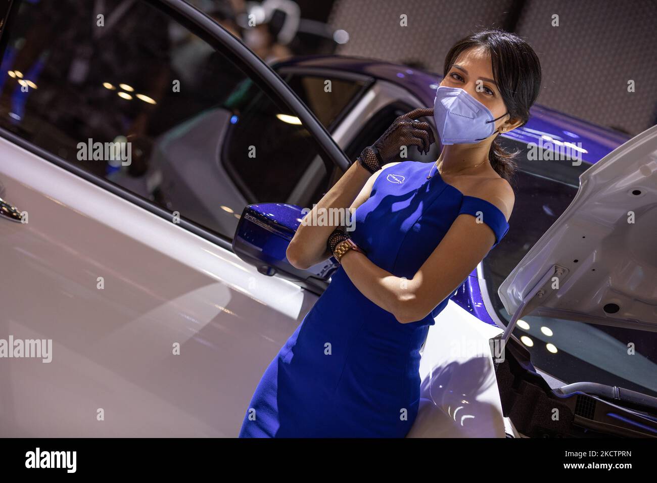 Sales Promotion Girl (SPG) graced the GAIKINDO Indonesia International ...