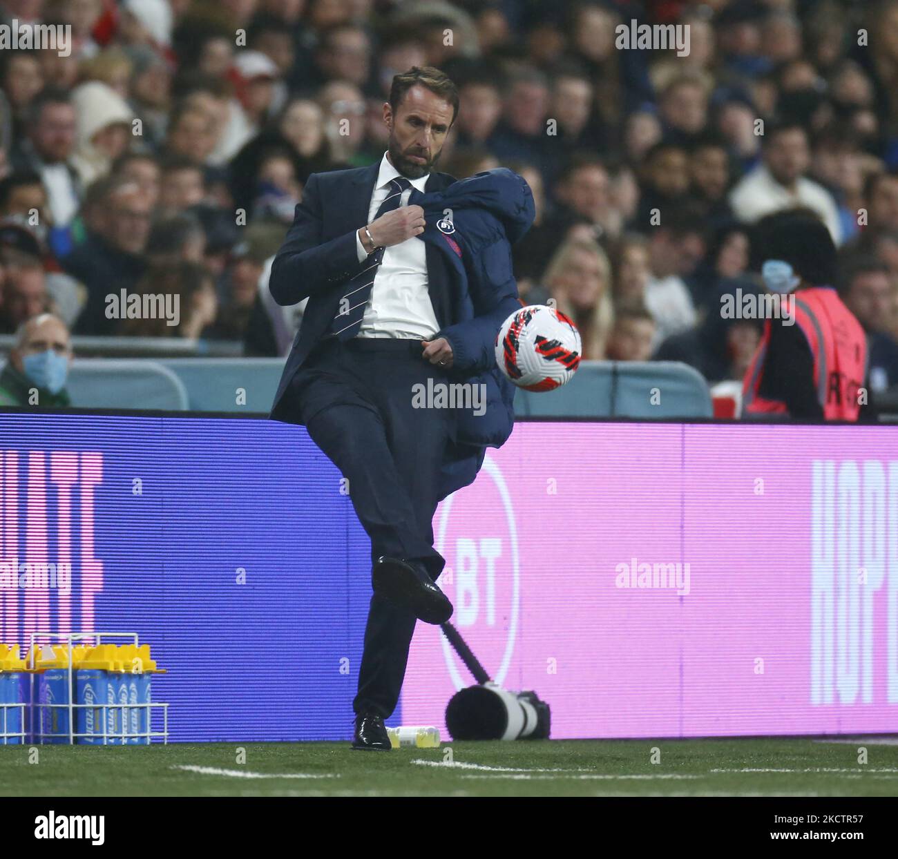 Gareth Southgate coach of England during World Qualifying - European ...