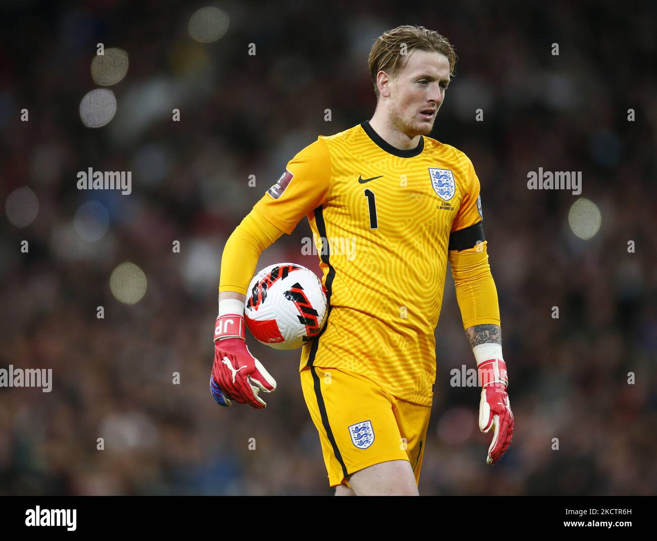 Jordan Pickford (Everton) of England during World Qualifying - European ...