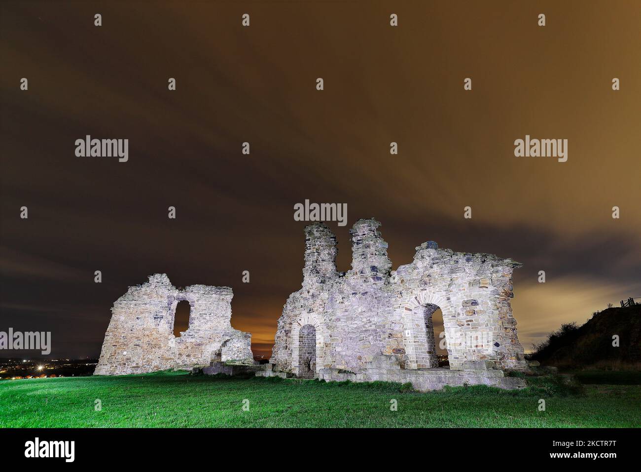 Sandal Castle in Wakefield,West Yorkshire,UK Stock Photo - Alamy