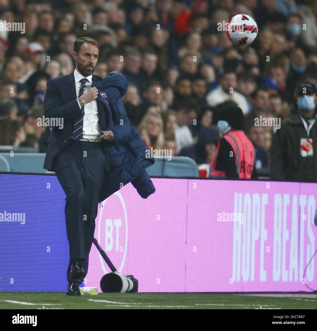 Gareth Southgate coach of England during World Qualifying - European ...