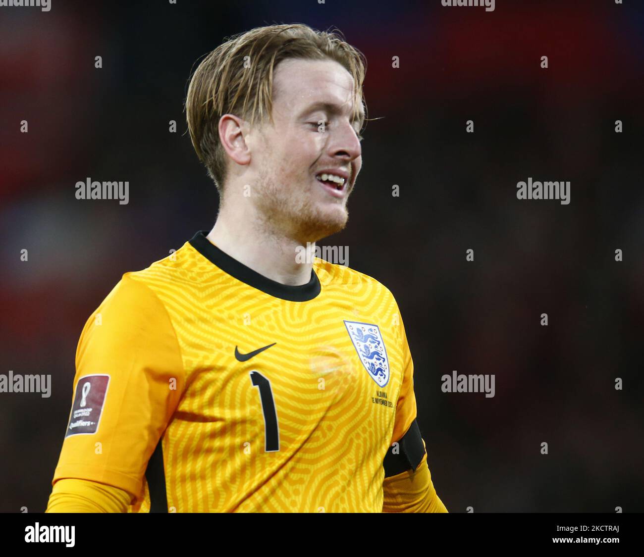 Jordan Pickford (Everton) of England during World Qualifying - European ...