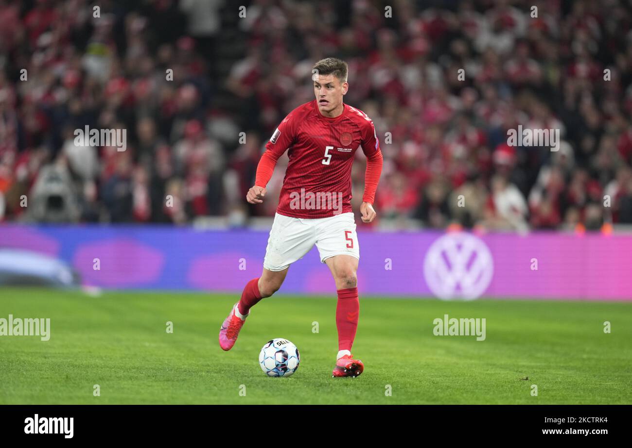 Joakim Maehle of Denmark during Denmark against Faroe Islands, World ...