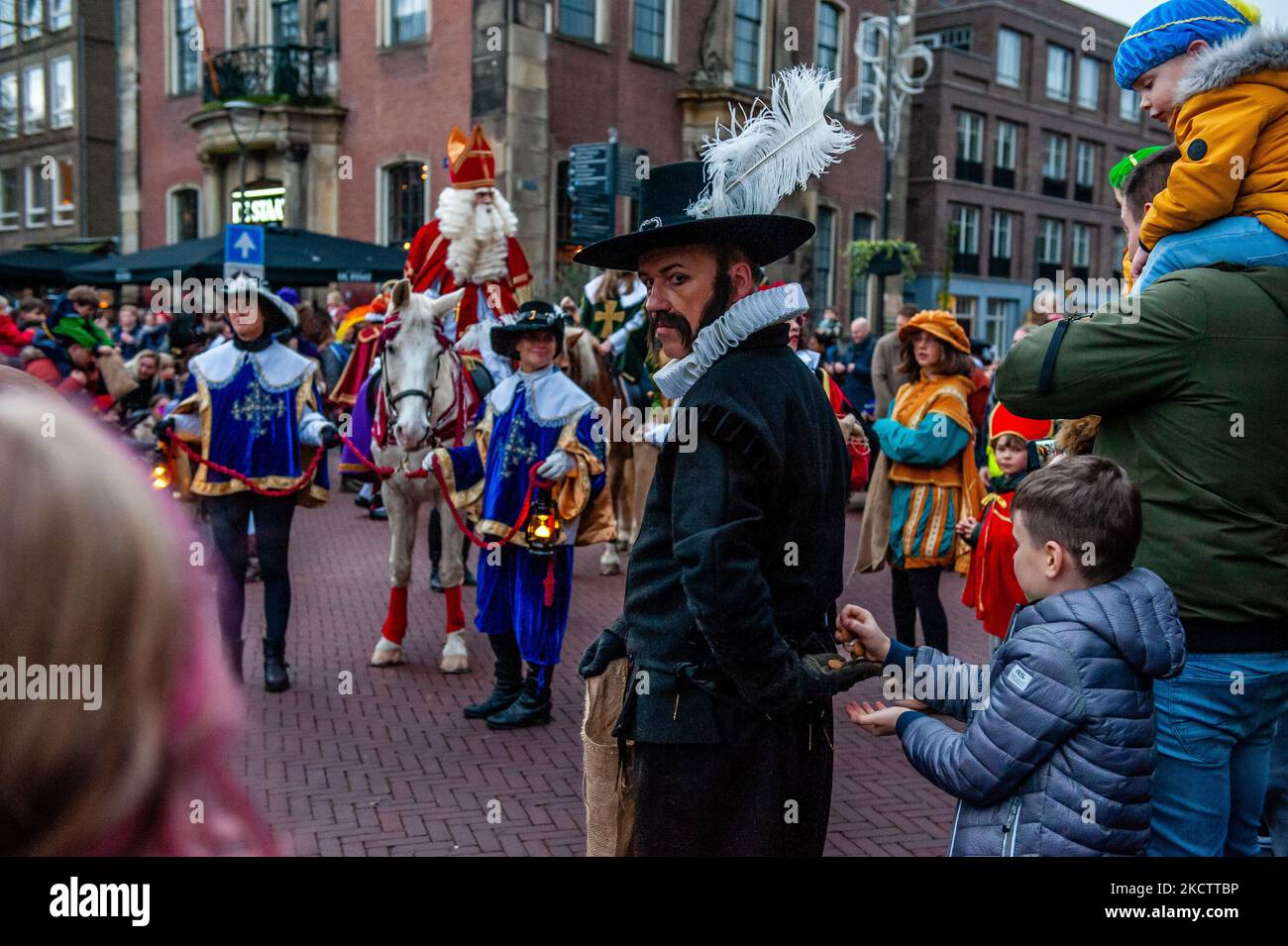 For the first time the St Nicholas’ helpers showed up without blackface ...