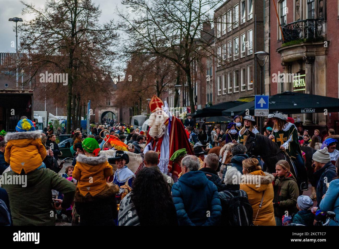 For the first time the St Nicholas’ helpers showed up without blackface ...