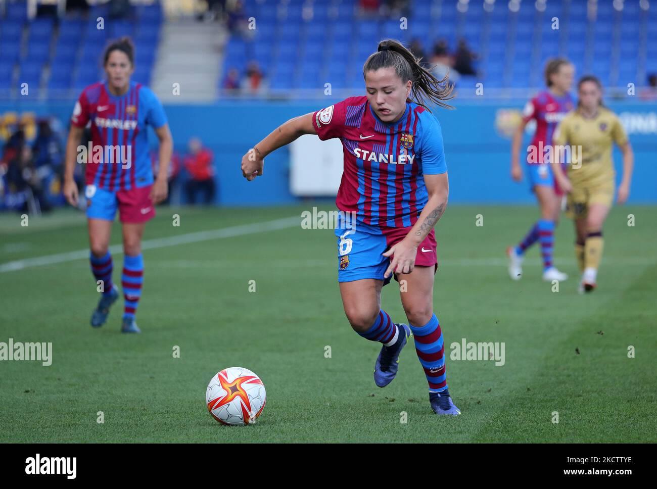 Claudia Pina during the match between FC Barcelona and Levante UD ...