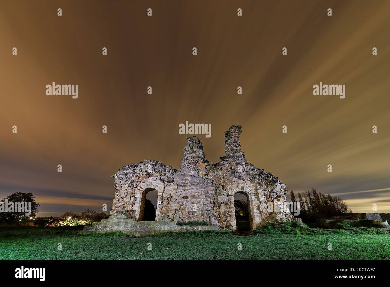 Sandal Castle in Wakefield,West Yorkshire,UK Stock Photo - Alamy