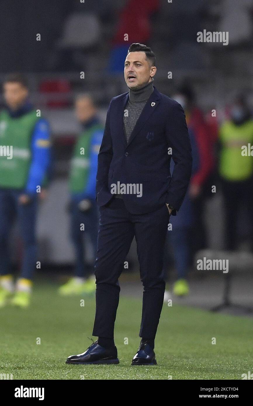 Mirel Radoi in action during the FIFA World Cup Qatar 2022 ...