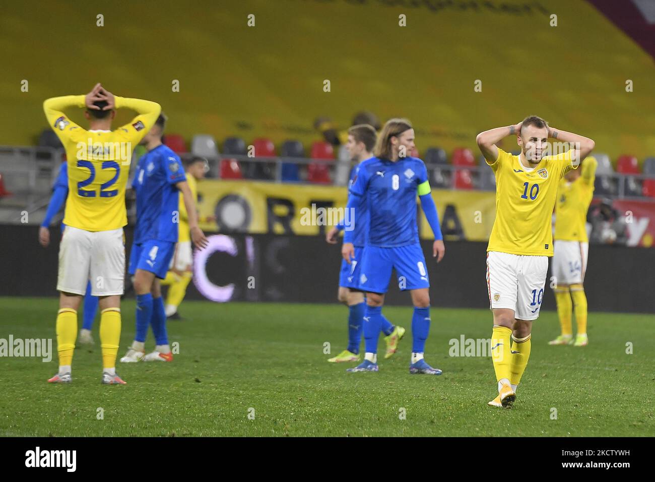 Alexandru Maxim and Andrei Ivan in action during the FIFA World Cup ...