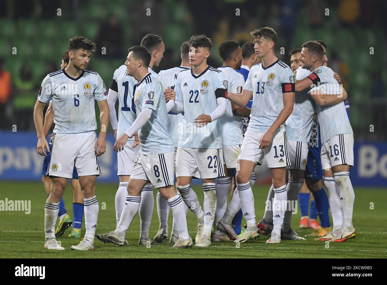 Craig Gordon, Andy Robertson, Kieran Tierney, John McGinn, Callum ...