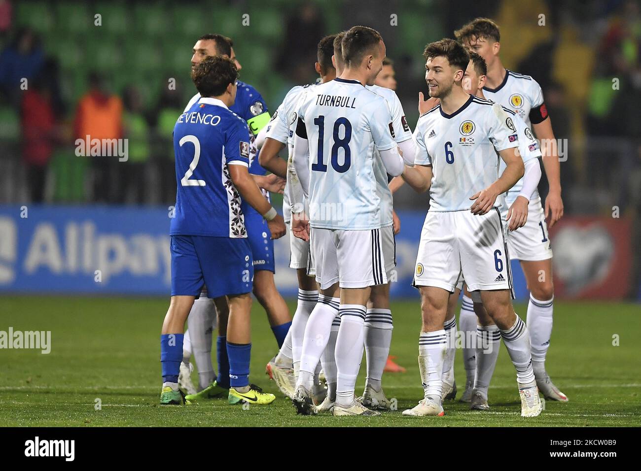 Craig Gordon, Andy Robertson, Kieran Tierney, John McGinn, Callum ...